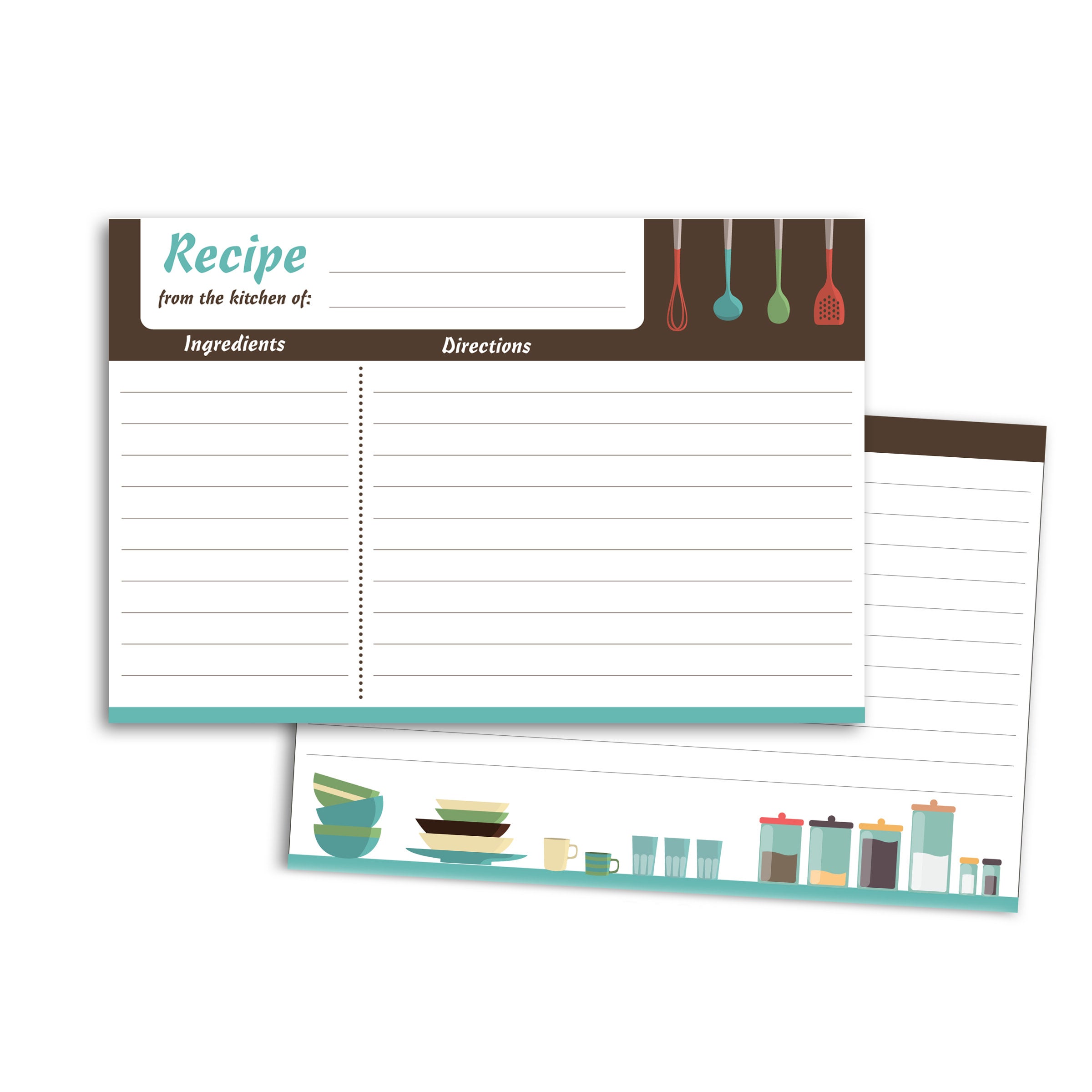 Modern Recipe Card